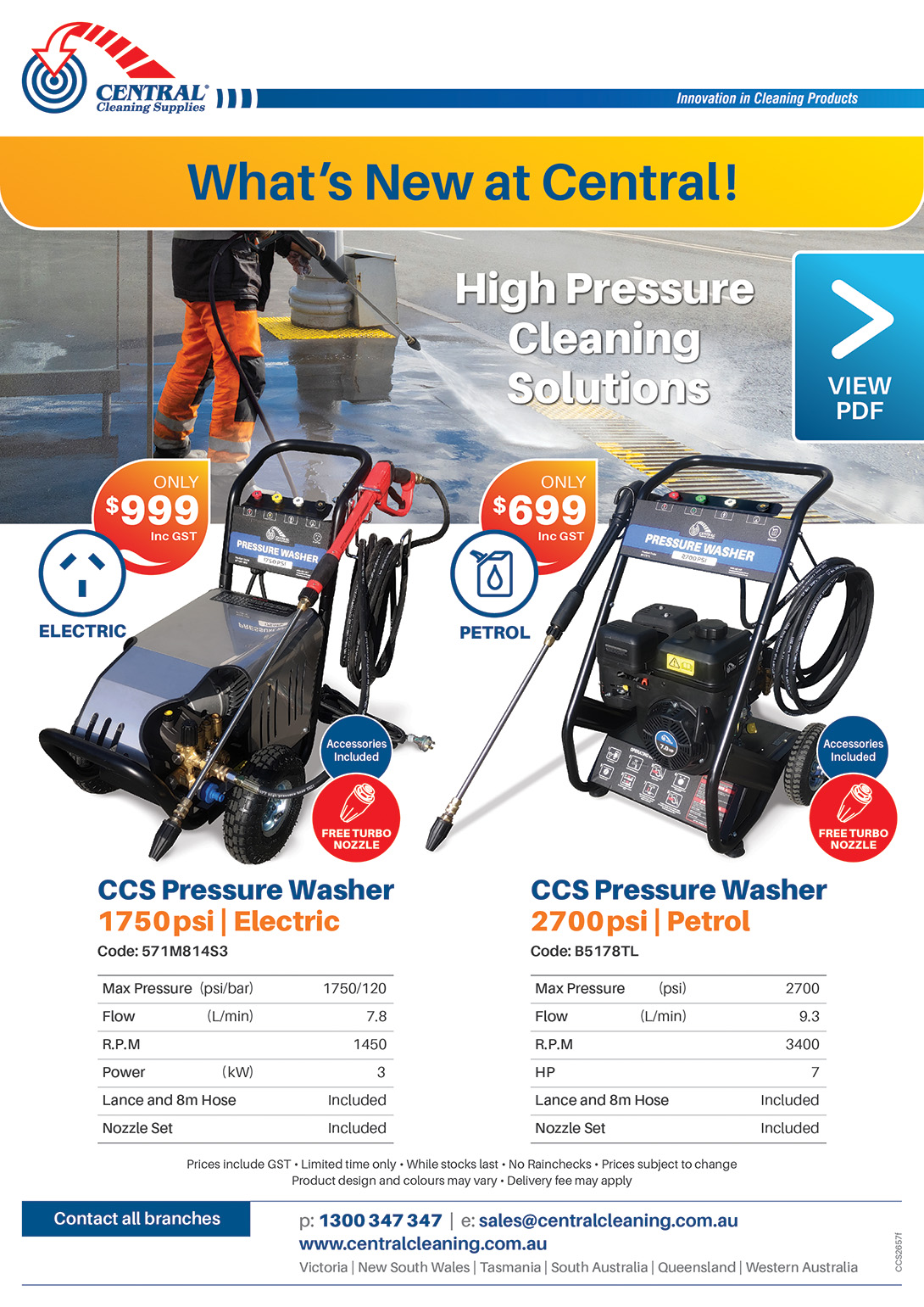 Central Cleaning Supplies